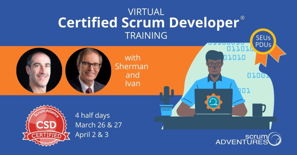 Certified Scrum Developer Training March 26 2021 - Scrum Adventures